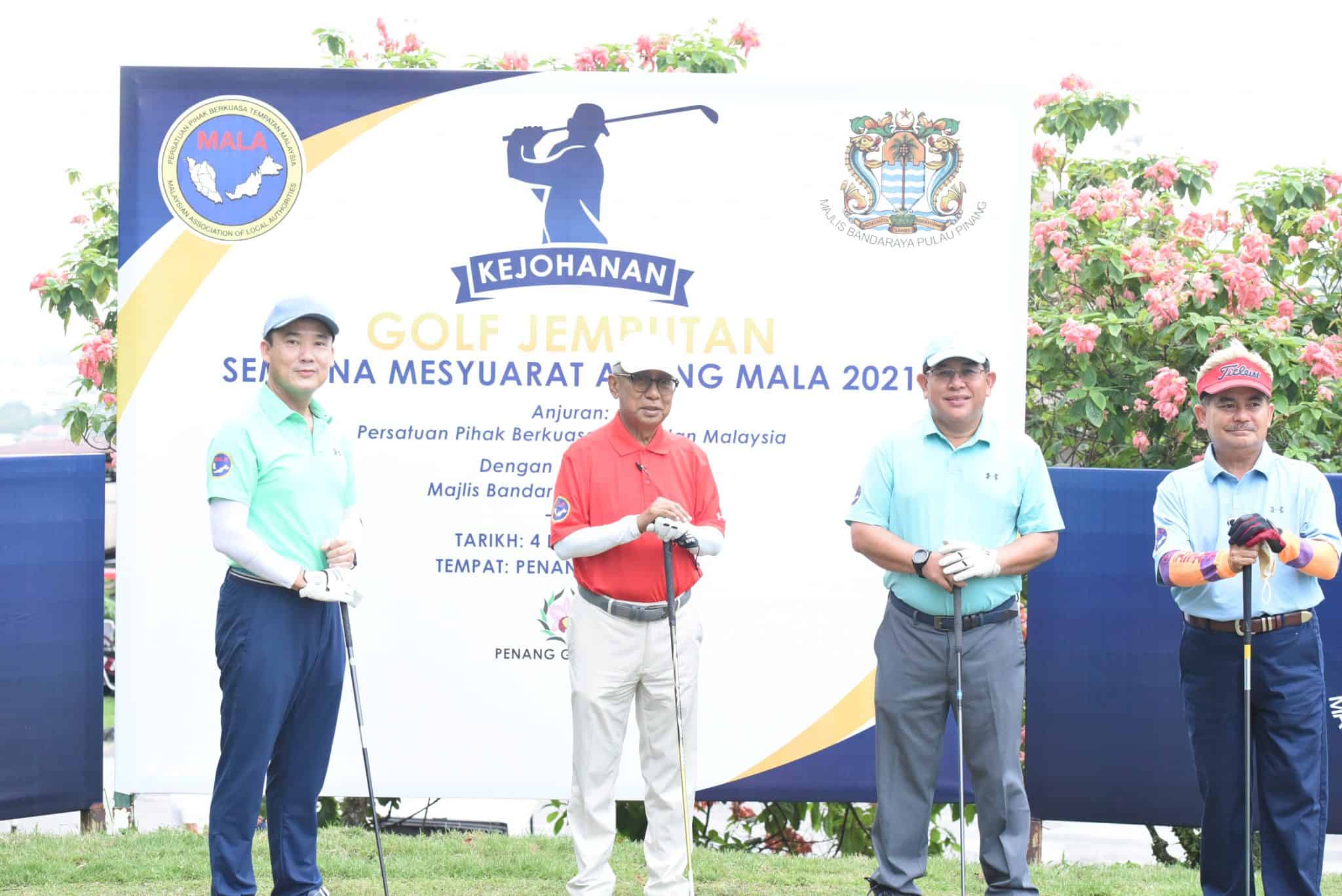 KEJOHANAN GOLF JEMPUTAN SEMPENA MESYUARAT AGUNG TAHUNAN MALA 2021 PADA ...