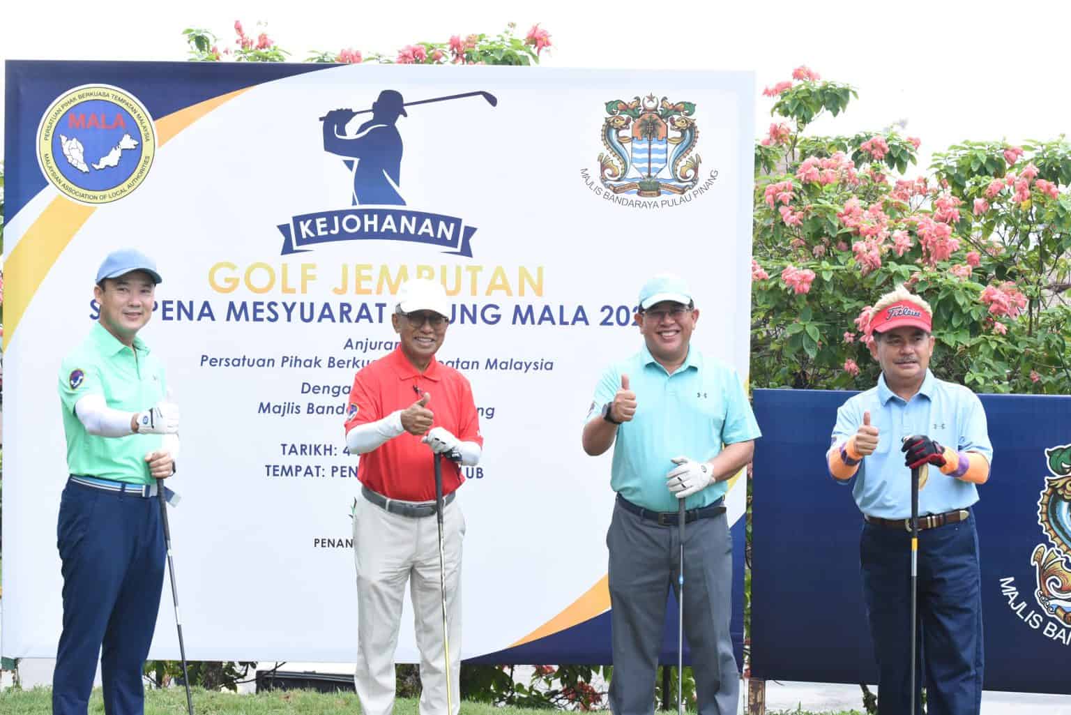 KEJOHANAN GOLF JEMPUTAN SEMPENA MESYUARAT AGUNG TAHUNAN MALA 2021 PADA ...